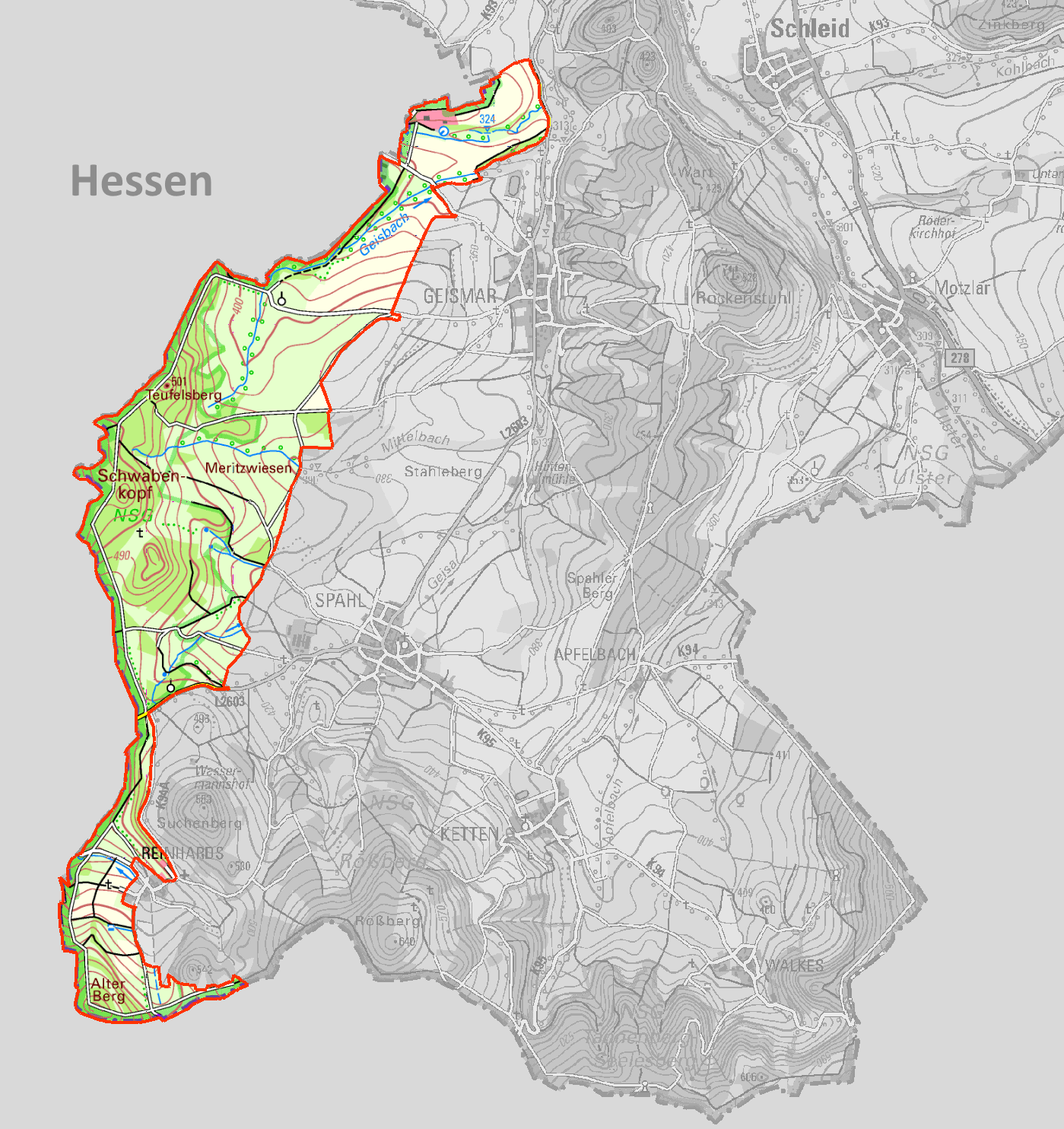 Projektdaten: Geismar - Landentwicklung Online - Thüringen