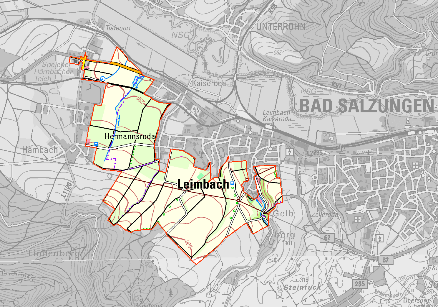 Projektdaten: Leimbach - Landentwicklung Online - Thüringen