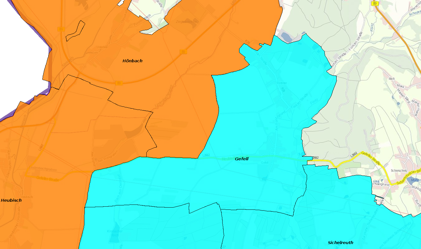 Projektdaten: Gefell - Landentwicklung Online - Thueringen